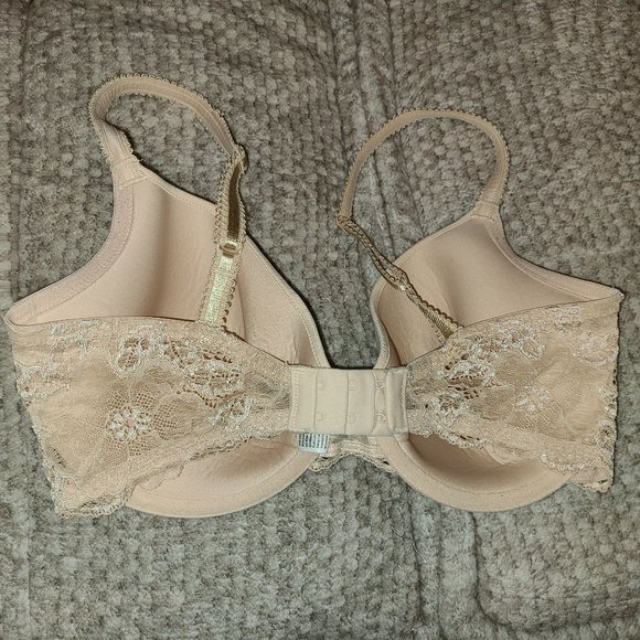 Wacoal | Intimates & Sleepwear | Wacoal French Garden Bra 34dd Beige ...